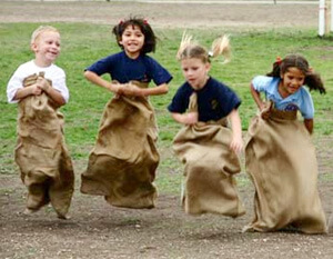 Potato Sack Races (Set of 10) | South Florida Bounce